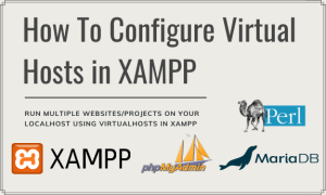 How to Configure Virtual Hosts in XAMPP - DataOps Redefined!!!